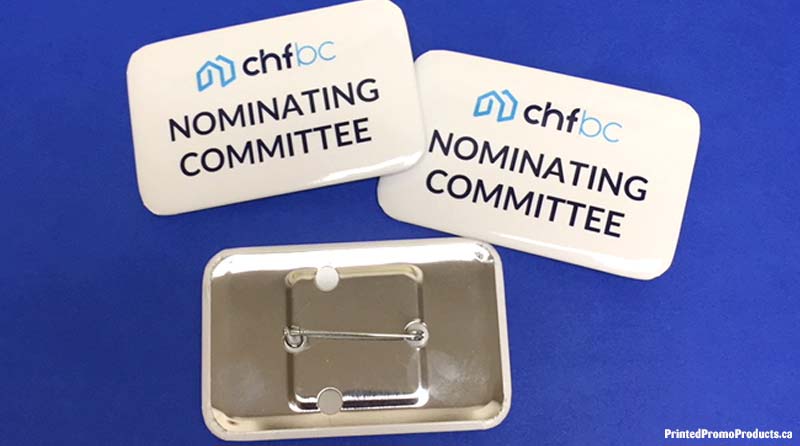 Custom Button Pins - Printed Promo Products